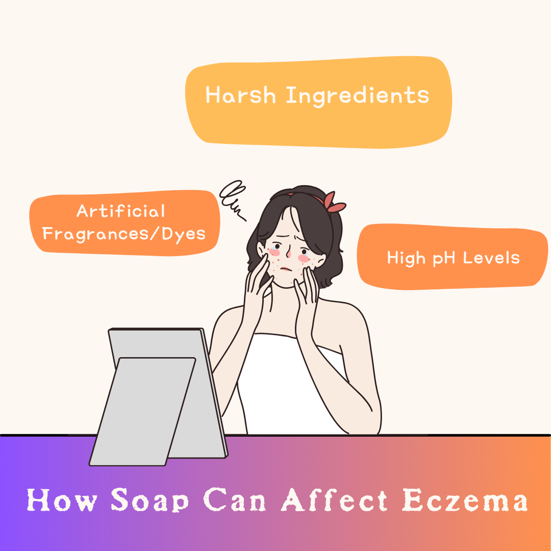 Is Your Soap Irritating Your Eczema? - warm and fuzzy soapery